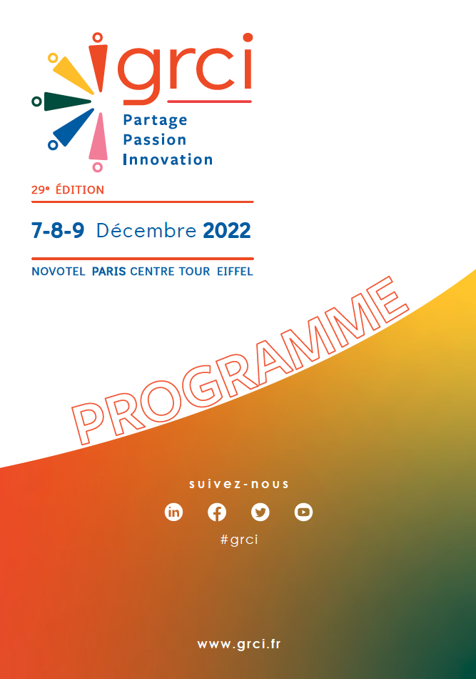 Programme du congrès GRCI 2022 | GRCI